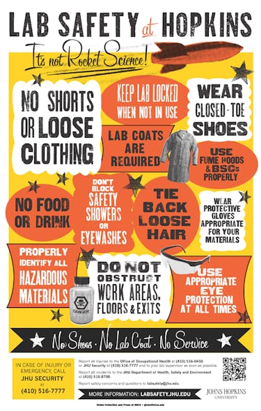 A Lab Safety Poster with Style | EHS Today