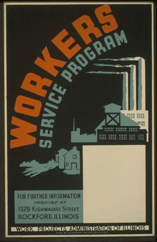 works progress administration posters